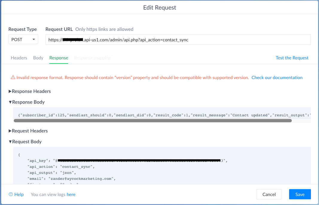 Update ActiveCampaign Contacts via ManyChat (No Zapier)