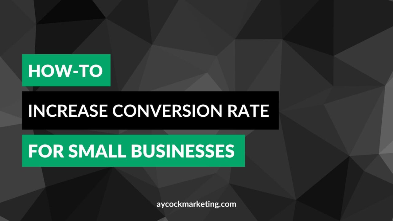 How to Increase Conversion Rate - Sharpen Marketing
